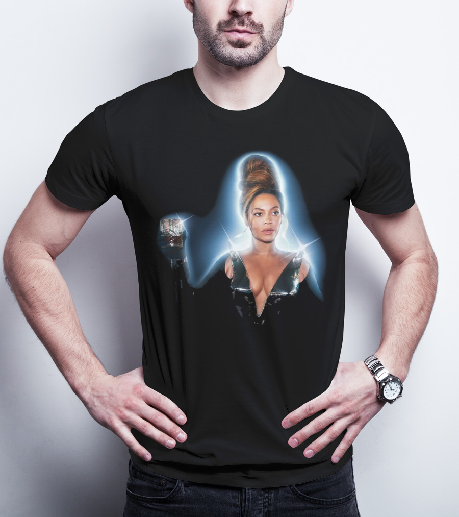 Beyonce That Girl Track Iconic Glamorous Photo With Drink T-Shirt