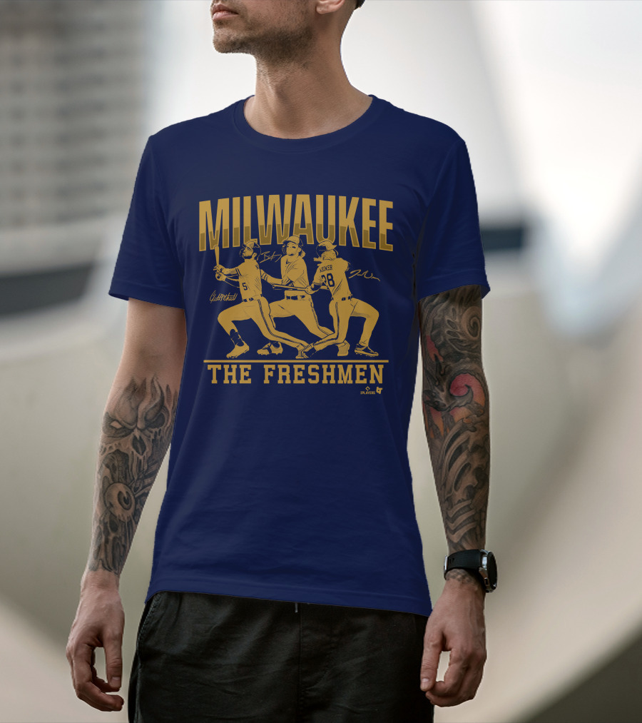 MILWAUKEE THE FRESHMEN BASEBALL SIGNATURE SERIES T-Shirt