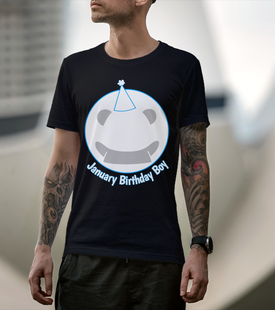 January Birthday Boy T-Shirt