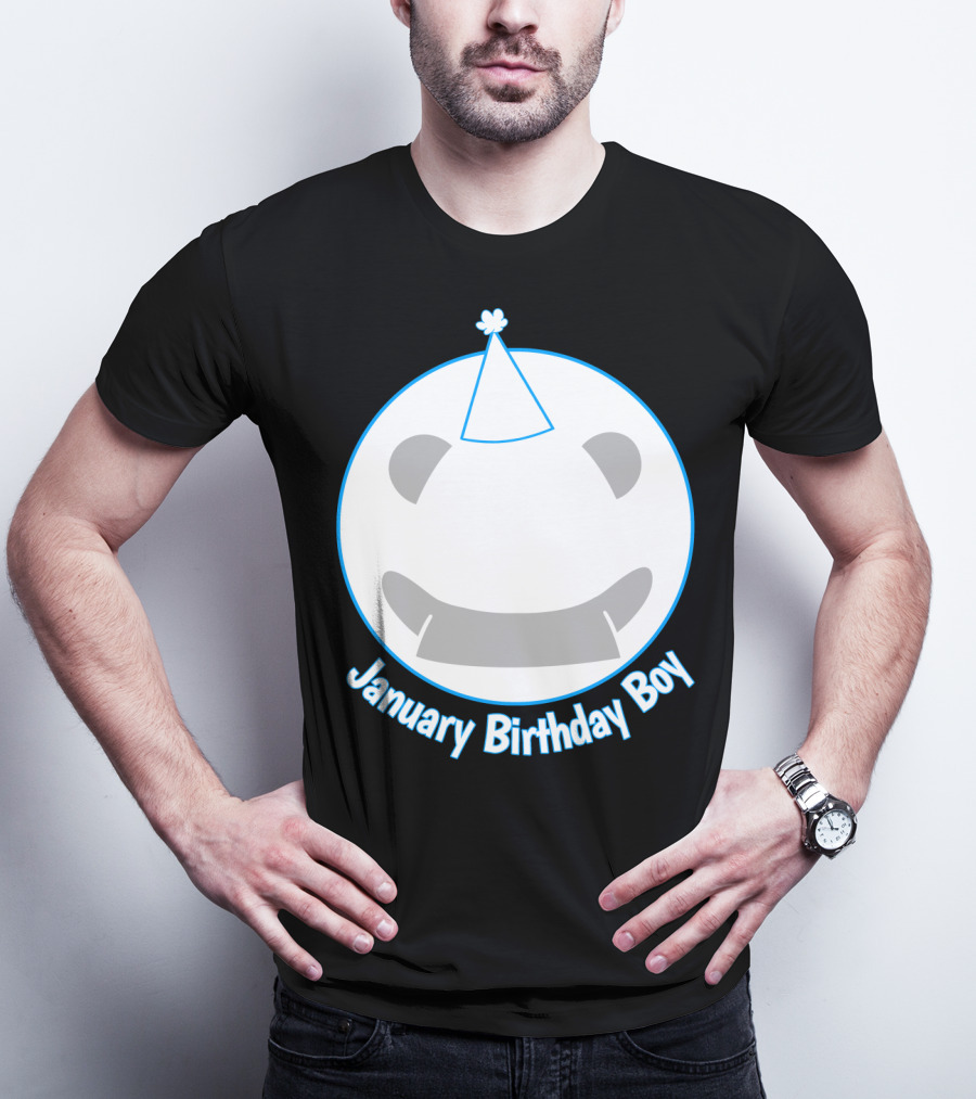 January Birthday Boy T-Shirt
