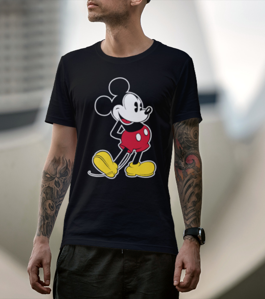 Disney Classic Mickey Mouse Standing Pose T-Shirt