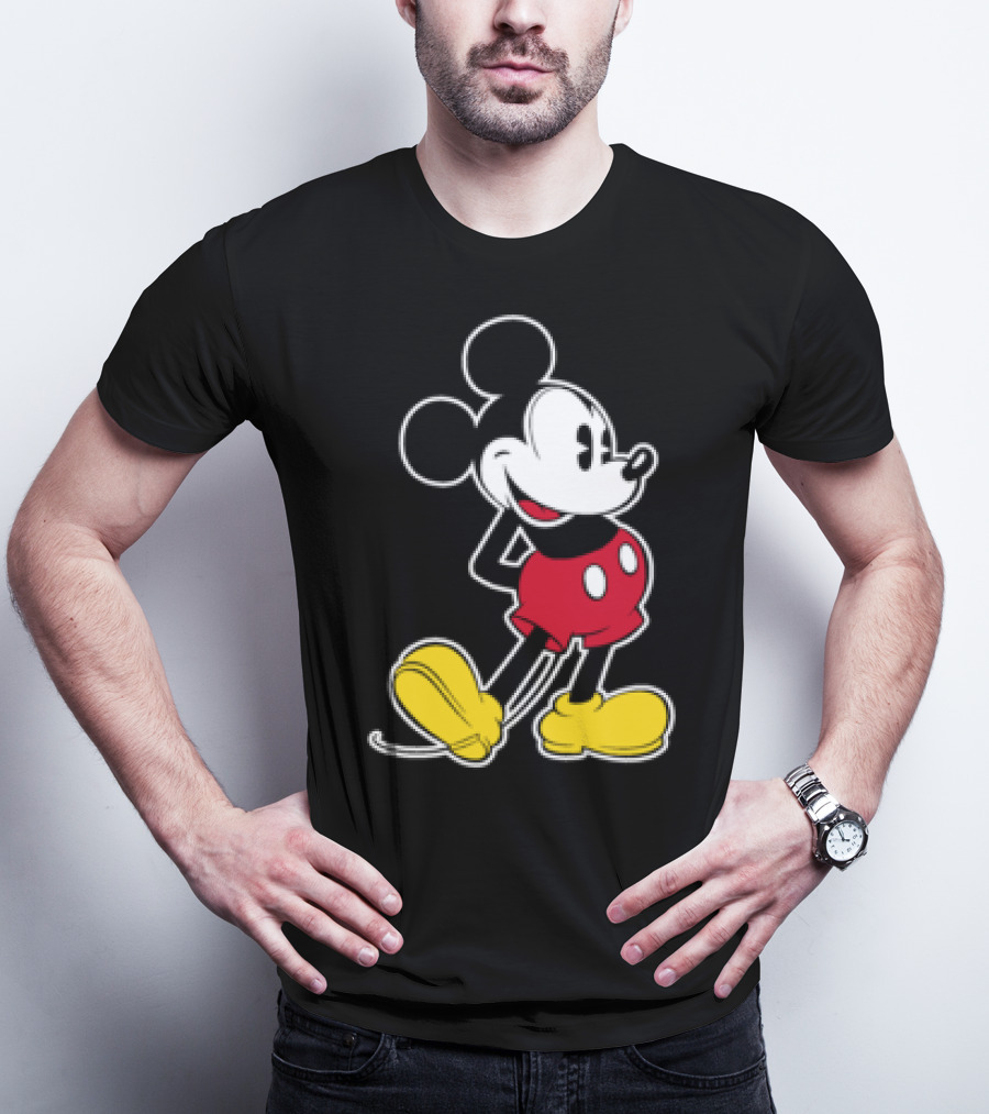 Disney Classic Mickey Mouse Standing Pose T-Shirt