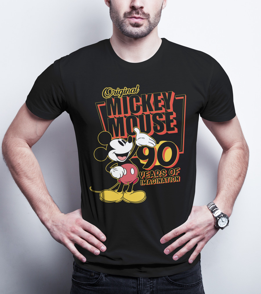 The Original Mickey Mouse 90 Years Of Imagination T-Shirt