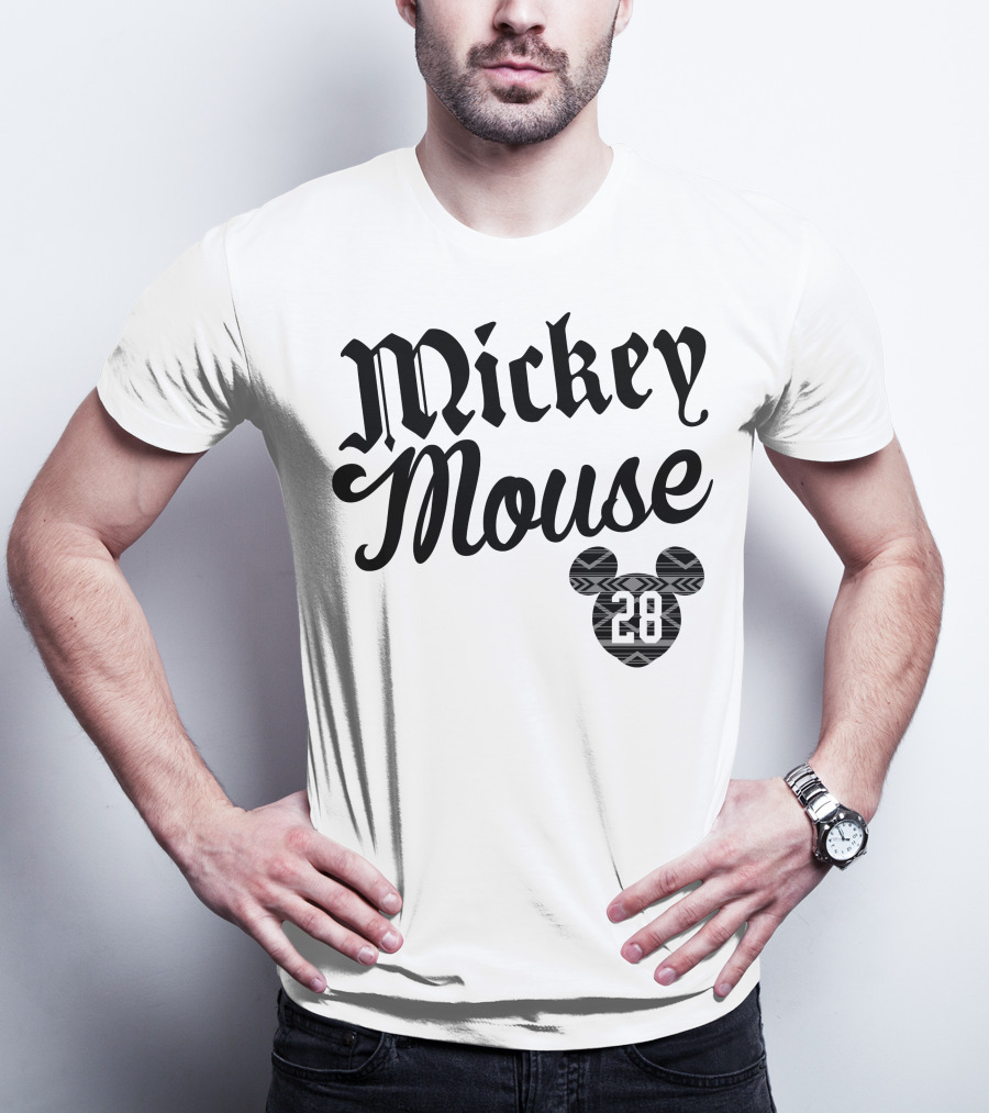 Mickey Mouse 28 Tribal T-Shirt