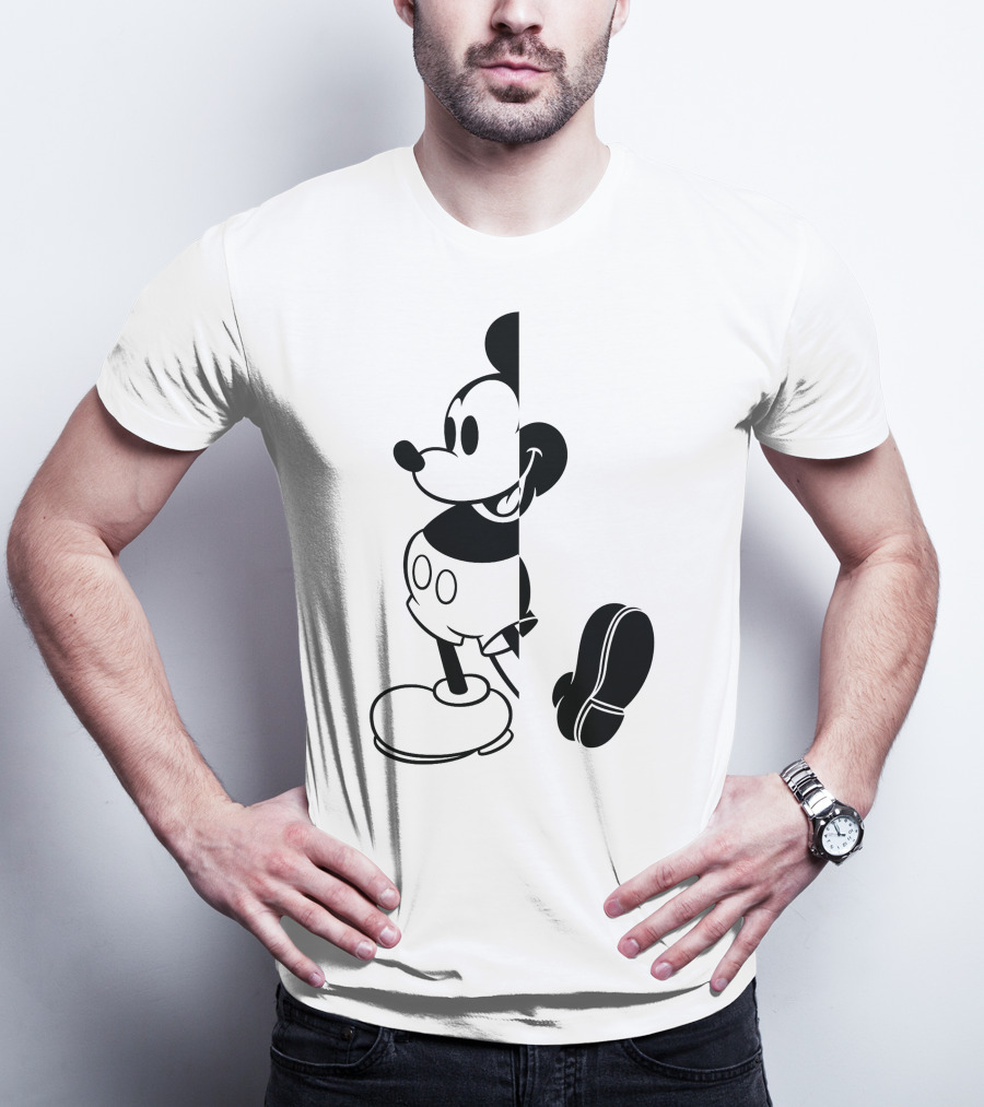 Disney Mickey Mouse Split T-Shirt