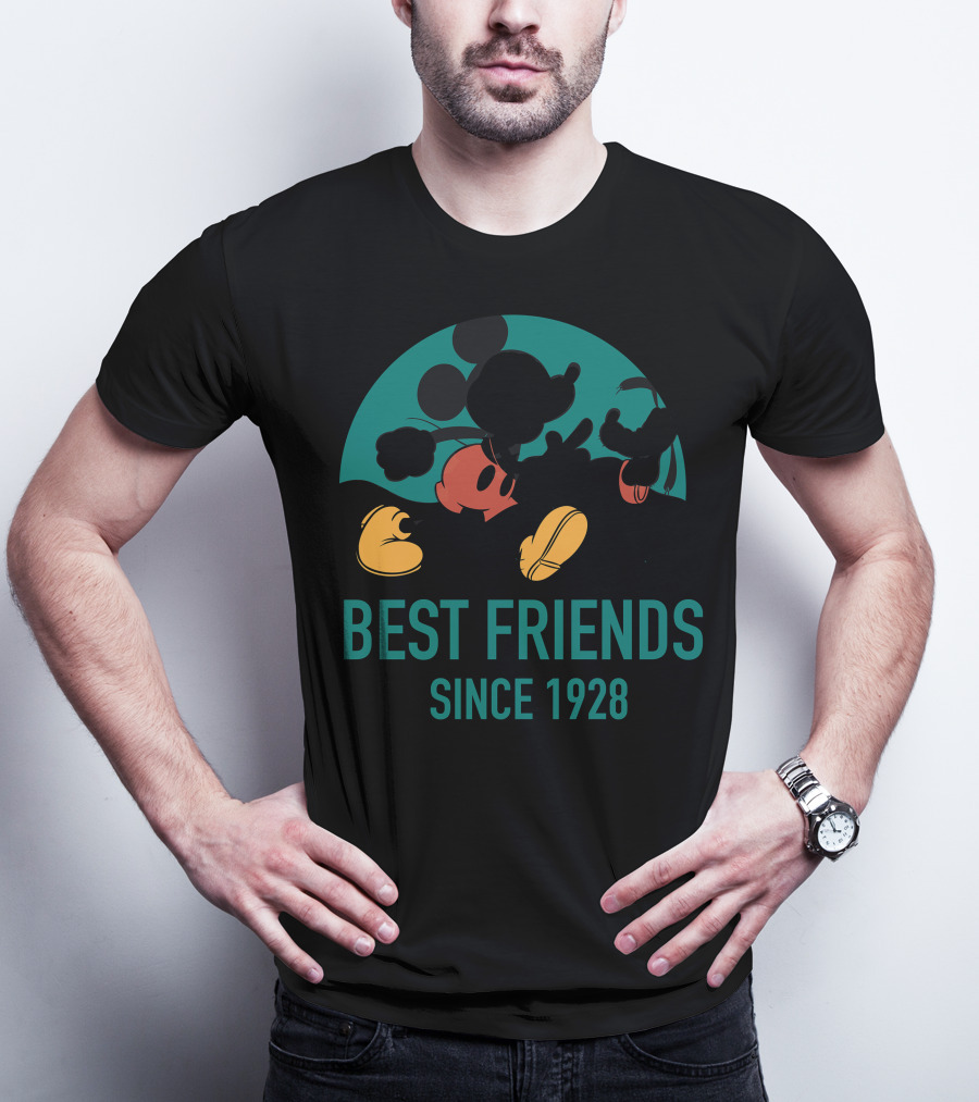 Disney Mickey And Pluto Best Friends Since 1928 T-Shirt