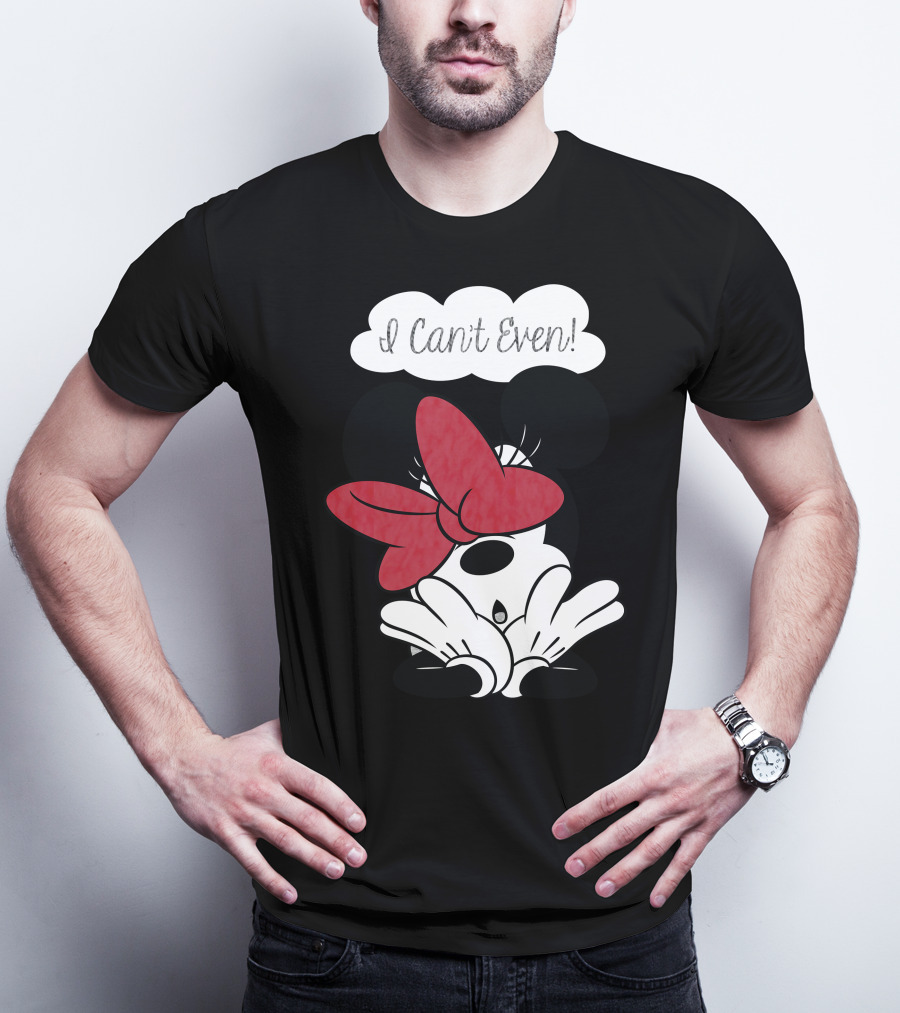 Minnie Mouse I Can't Even Disney Iconic Expression T-Shirt