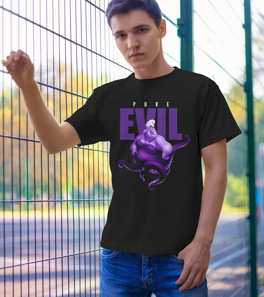 Disney Ursula Pure Evil Villainous Iconic T-Shirt
