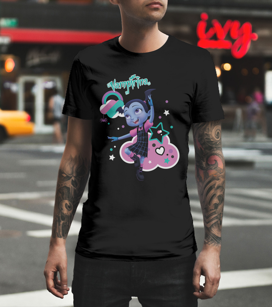 Vampirina Dancing With Stars And Hearts T-Shirt