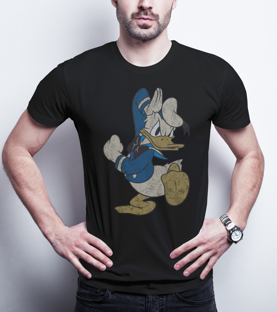 Disney Vintage Donald Duck Classic Distressed Pose T-Shirt