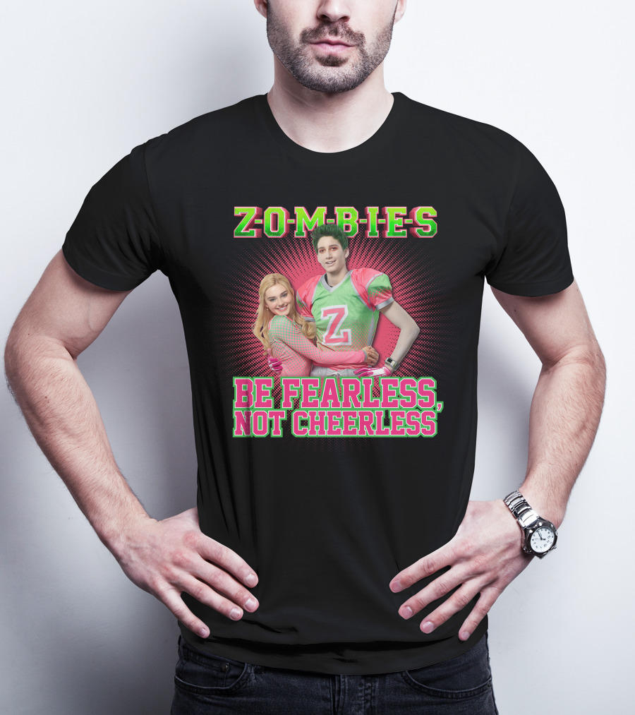 Disney Zombies Be Fearless Not Cheerless T-Shirt