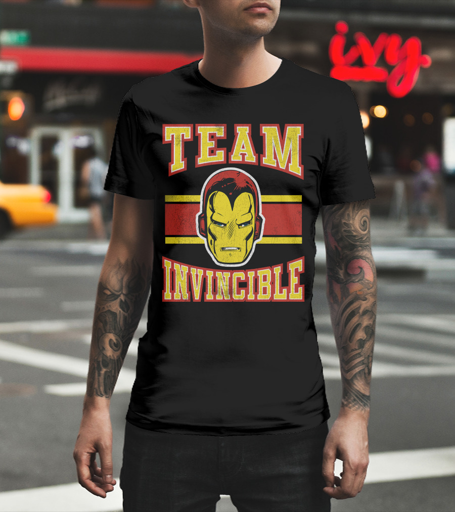 Marvel Iron-Man Team Invincible Classic T-Shirt