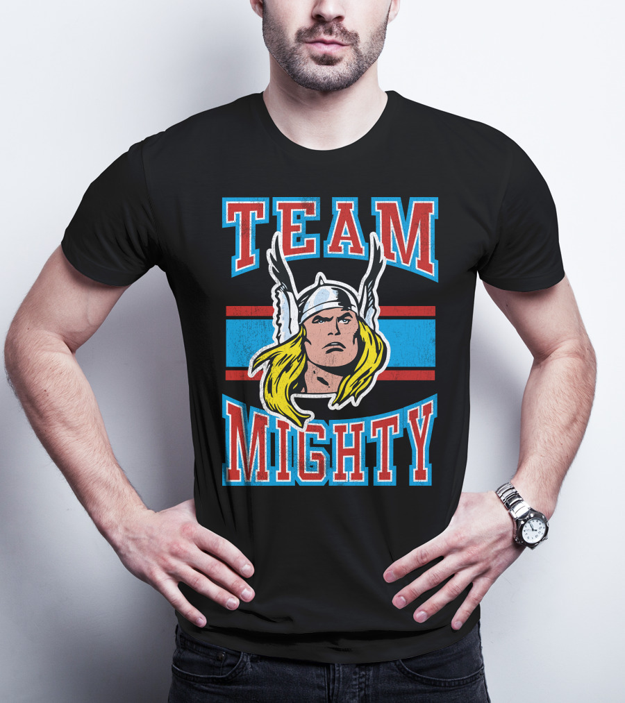 Team Mighty Thor Marvel Classic T-Shirt