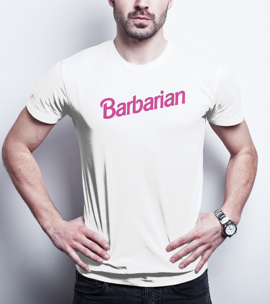 Barbarian Styled Like Barbie Font By Ginny Di T-Shirt