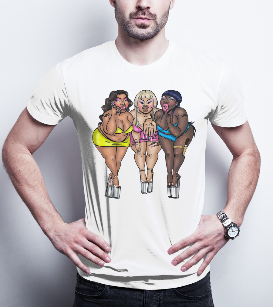 Sized For Life Bold Empowerment Trio T-Shirt