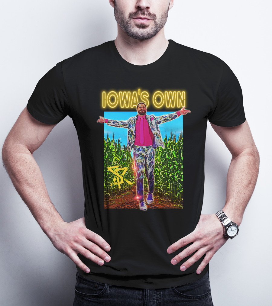 Iowa's Own Seth Rollins Cornfield Suit T-Shirt