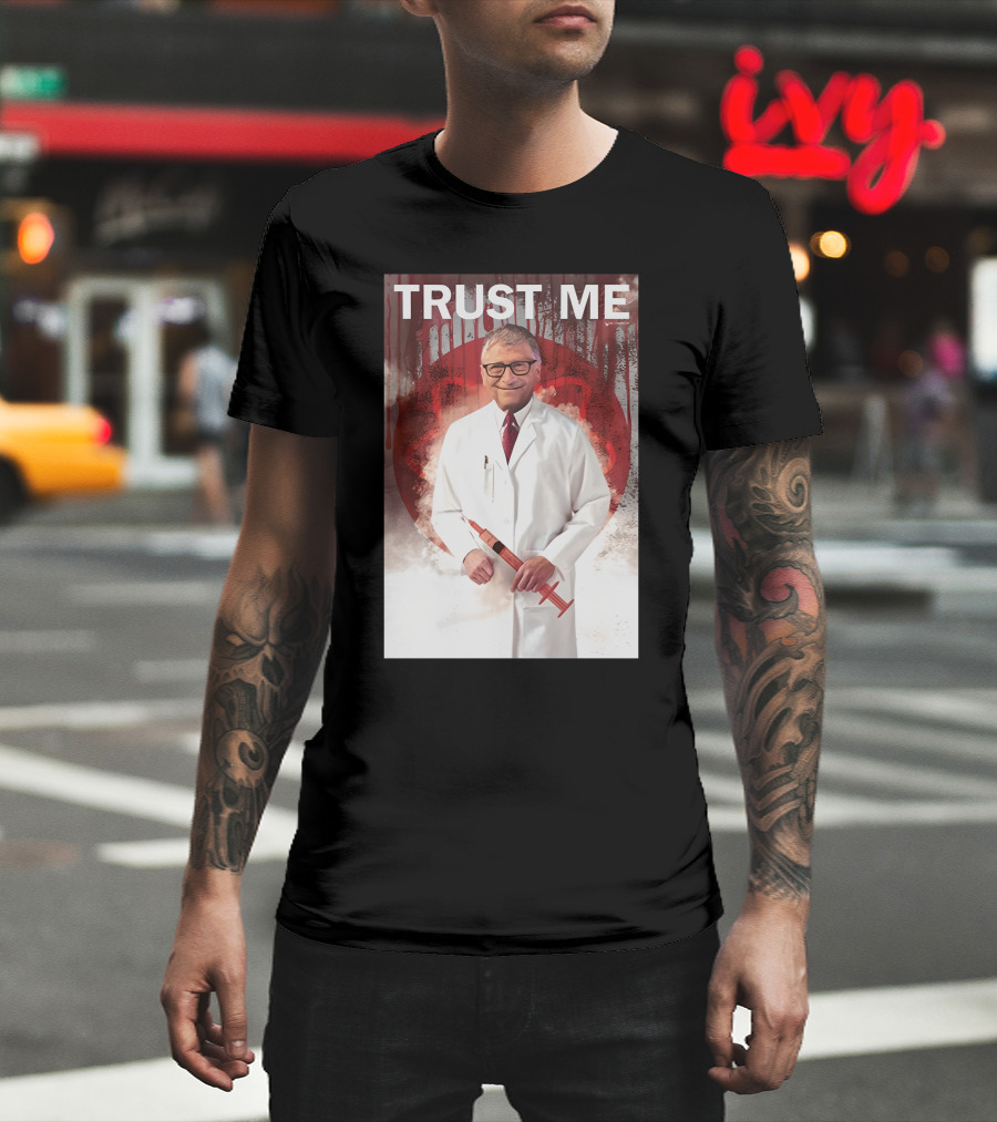 TRUST ME Doctor With Syringe T-Shirt
