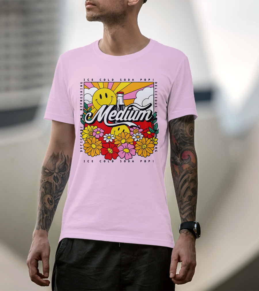 Medium Ice Cold Soda Pop Delicious Refreshing T-Shirt