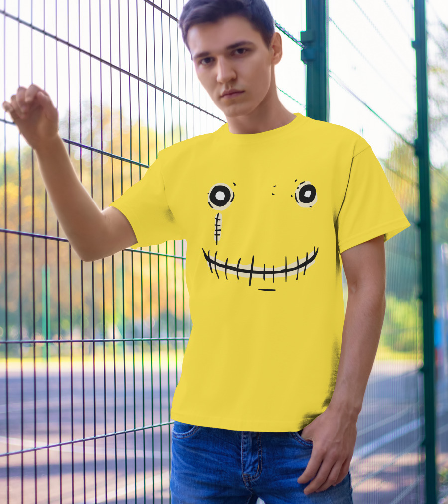 Salad Fingers Hubert Smiling Face Salad Fingers Merch T-Shirt