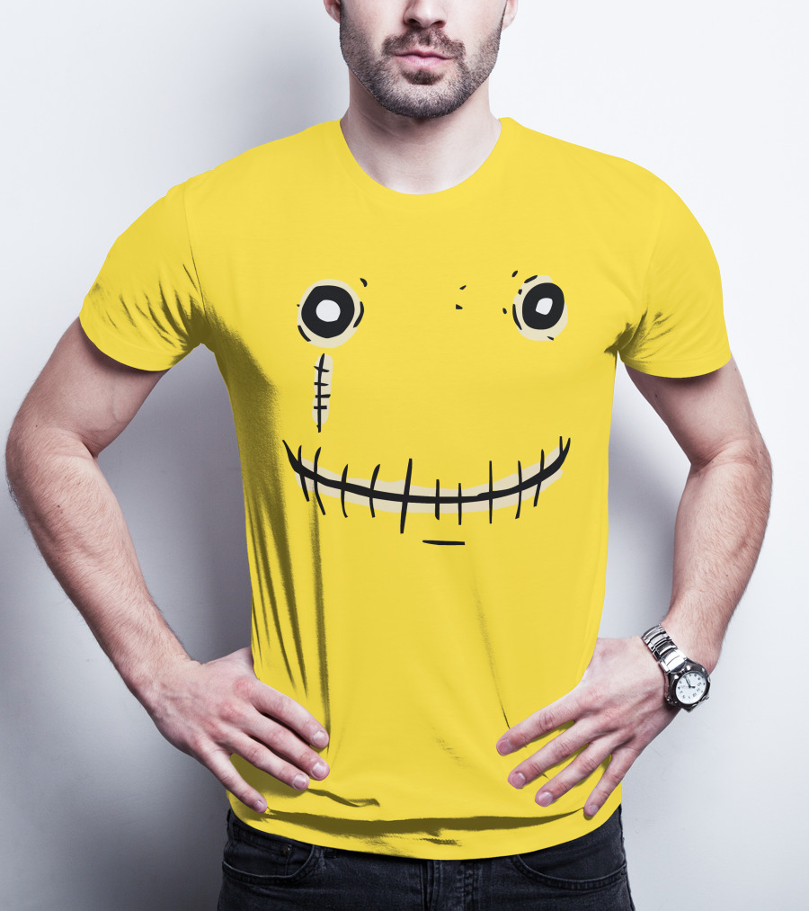Salad Fingers Hubert Smiling Face Salad Fingers Merch T-Shirt