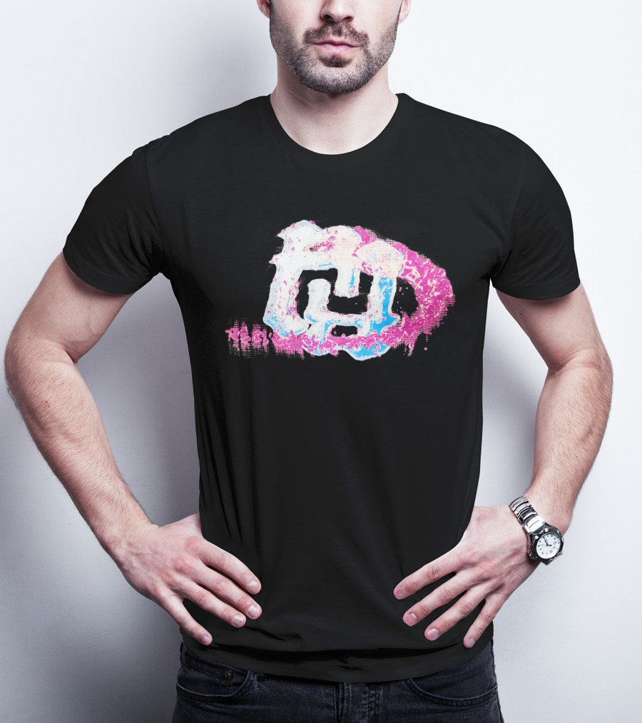 RR ON ICE Frozen Abstract T-Shirt