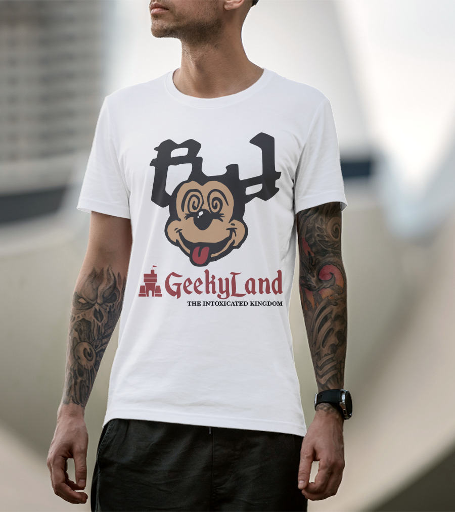 GeekyLand The Intoxicated Kingdom Dizzy Mouse Castle T-Shirt