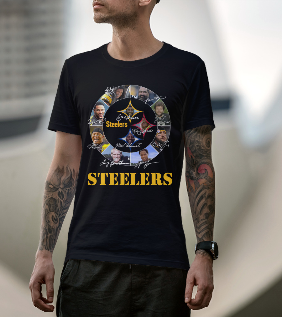 Steelers Hall Of Fame Legends T-Shirt