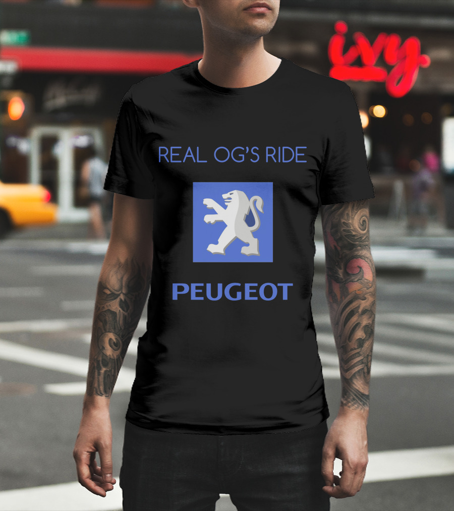 Real Og's Ride Peugeot T-Shirt