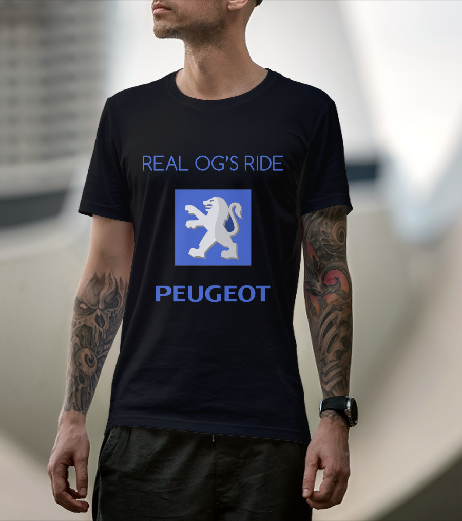 Real Og's Ride Peugeot T-Shirt