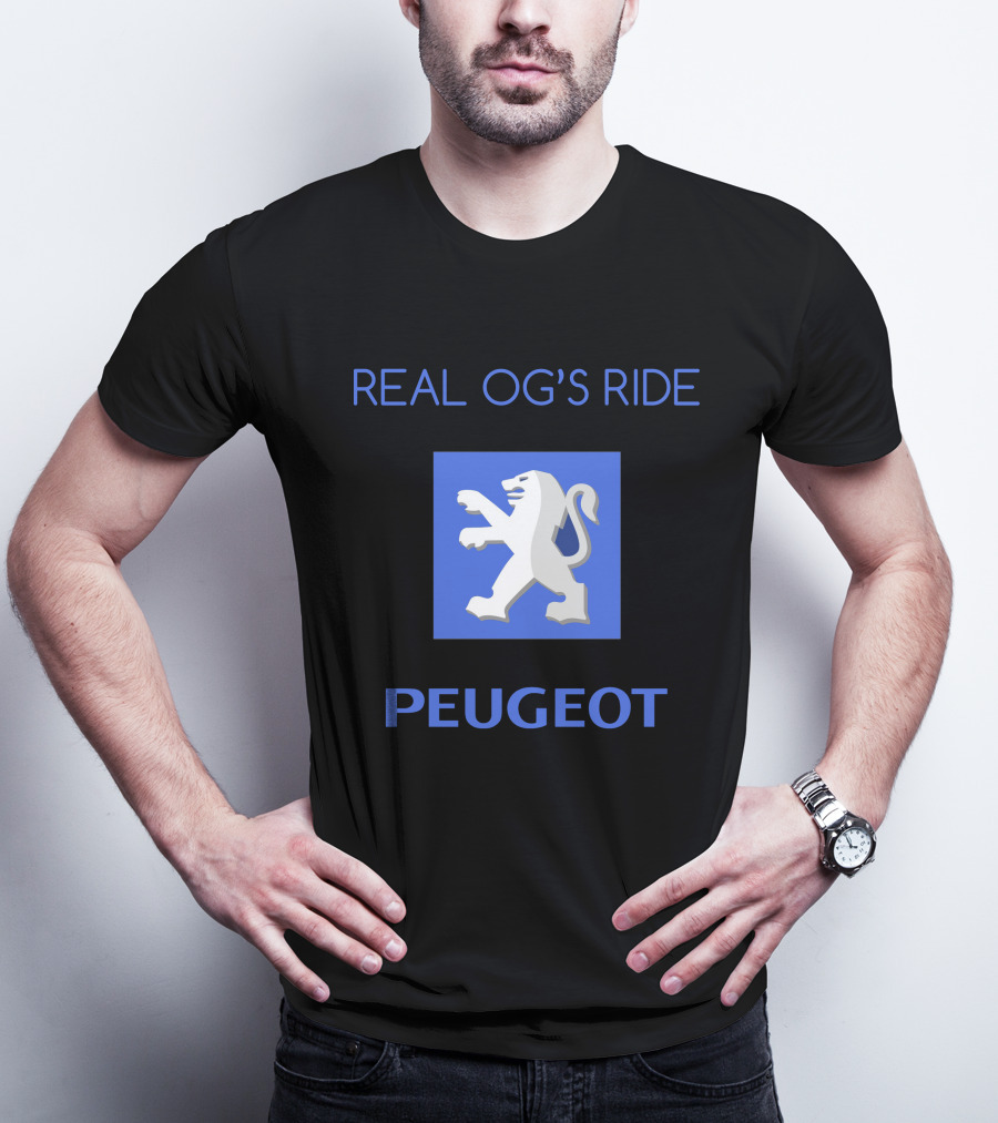 Real Og's Ride Peugeot T-Shirt