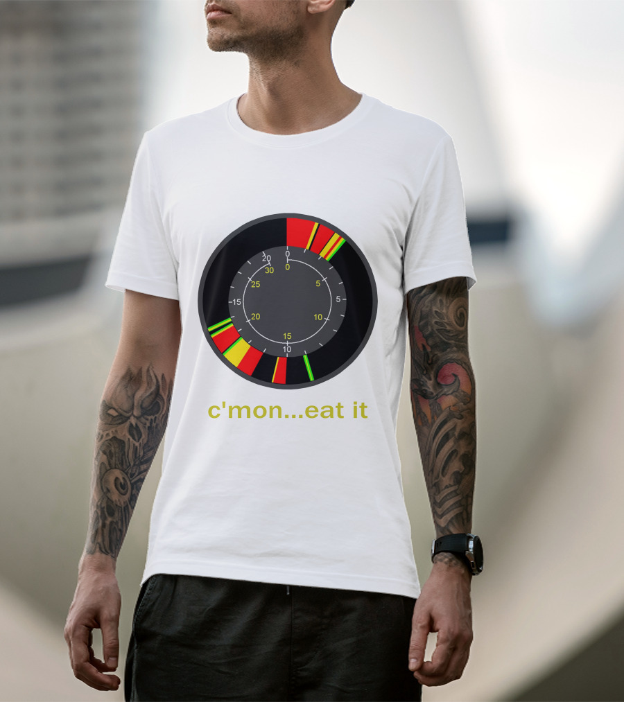 C'MON EAT IT Speedometer T-Shirt