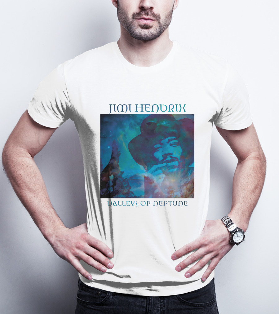 Jimi Hendrix Valleys Of Neptune Album T-Shirt
