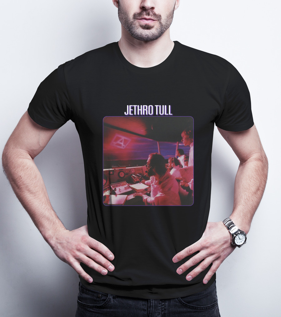 Jethro Tull A Album Control Room Scene T-Shirt
