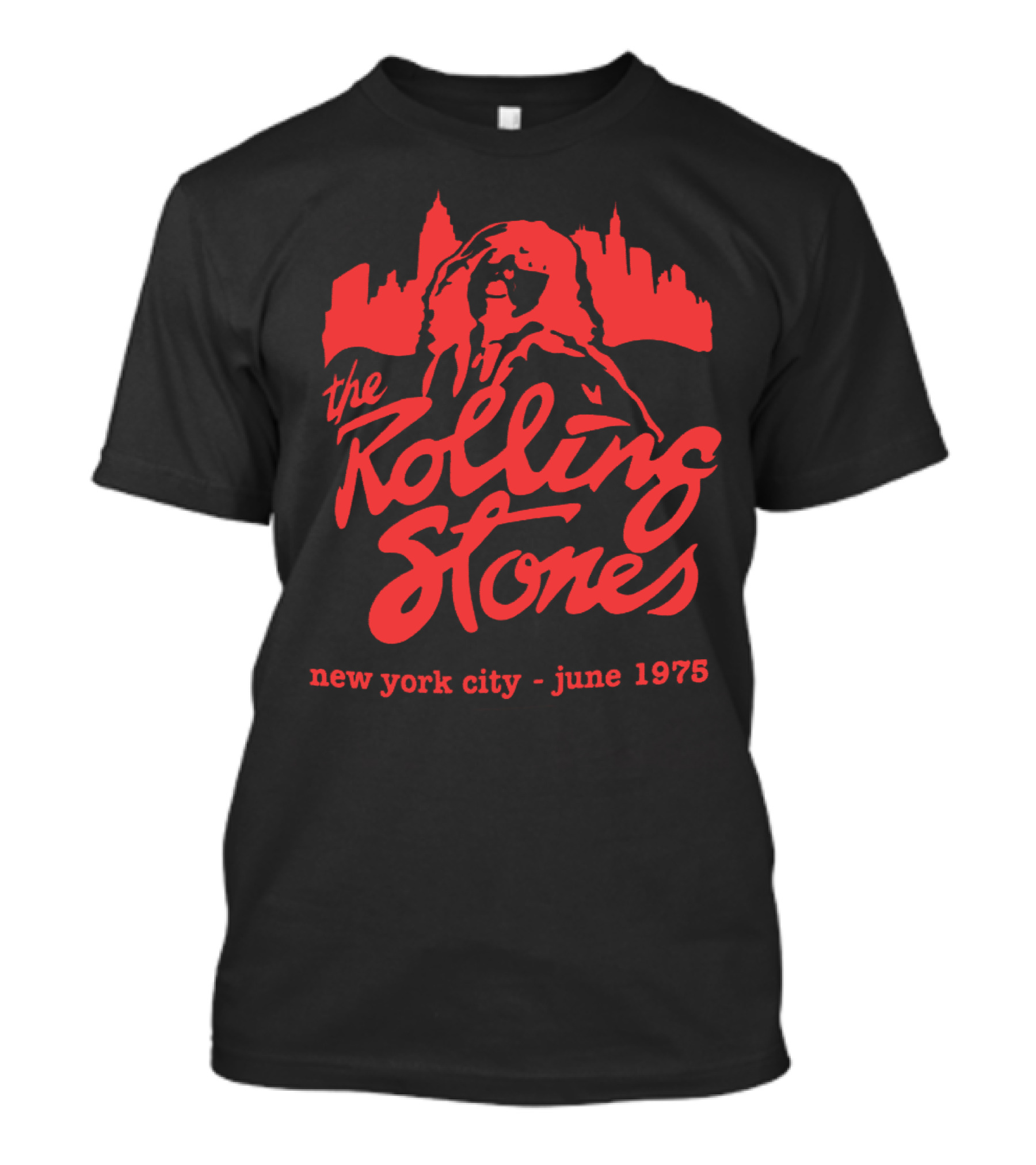 The Rolling Stones New York City June 1975 T-Shirt