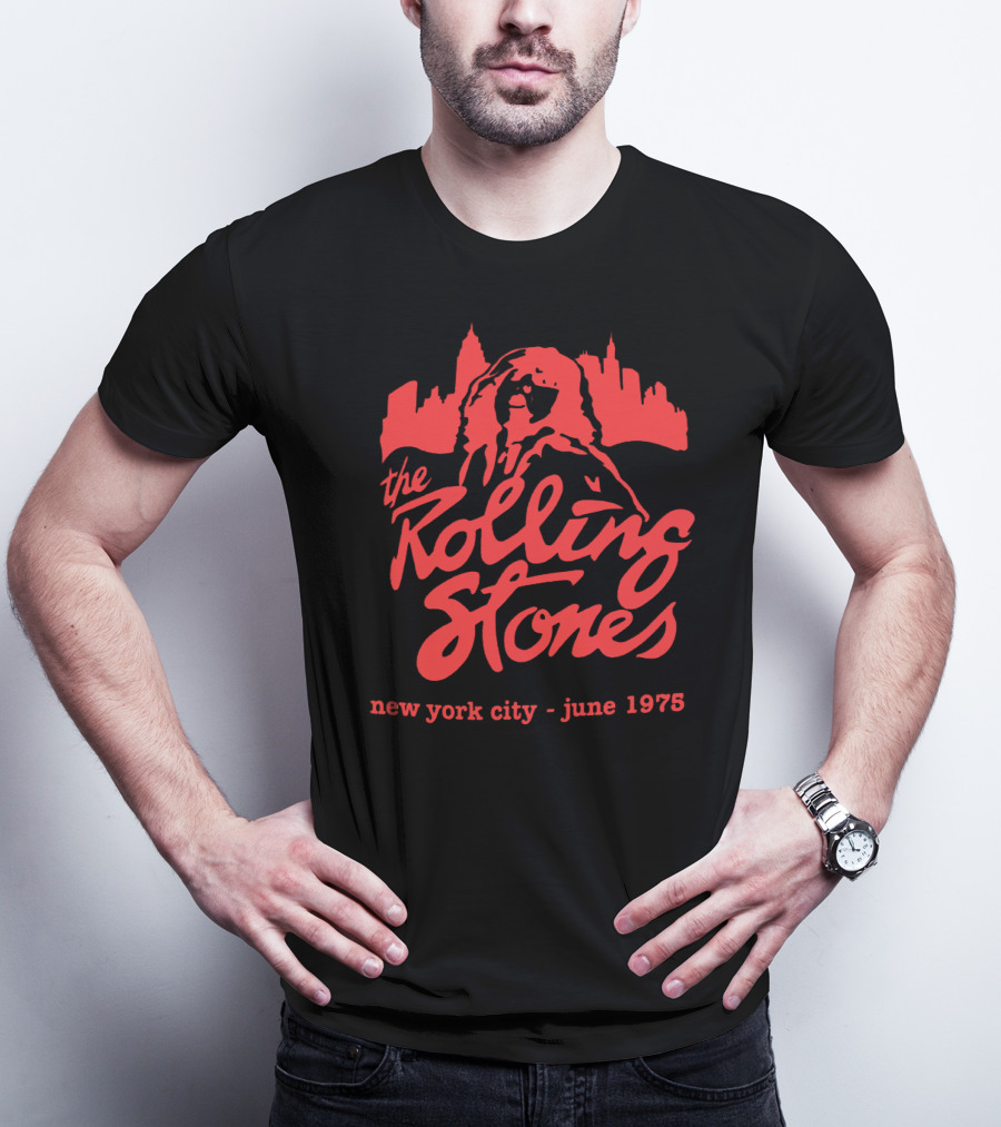 The Rolling Stones New York City June 1975 T-Shirt