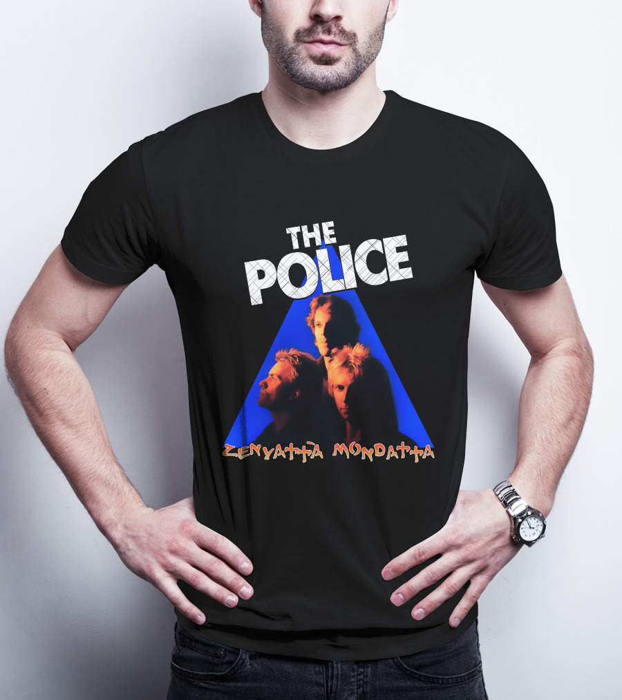 The Police Zenyatta Mondatta Album Cover T-Shirt