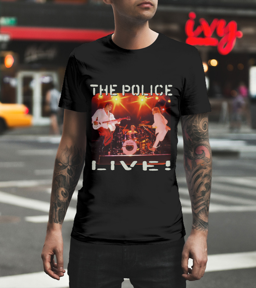 The Police Live T-Shirt