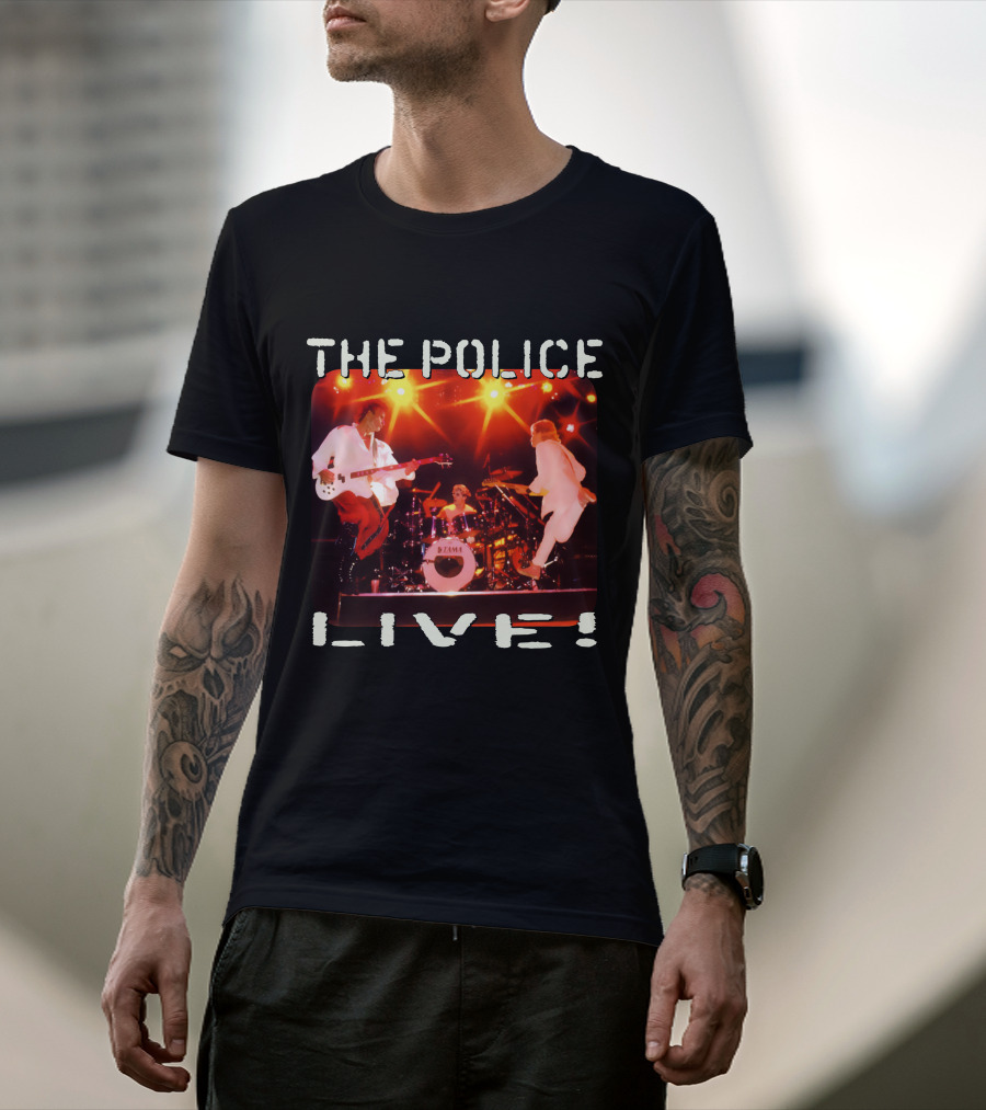The Police Live T-Shirt