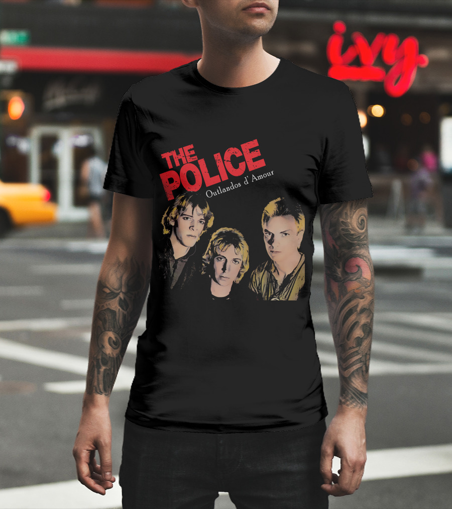 The Police Outlandos D'Amour Vintage Band T-Shirt
