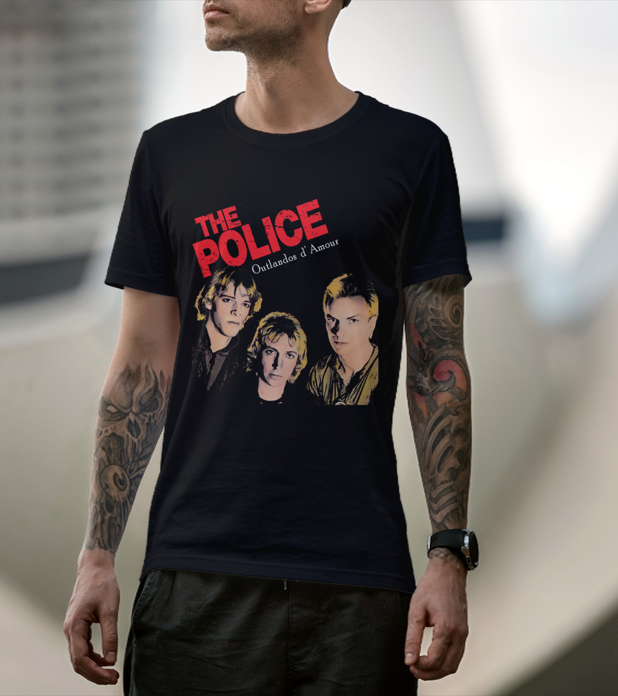 The Police Outlandos D'Amour Vintage Band T-Shirt
