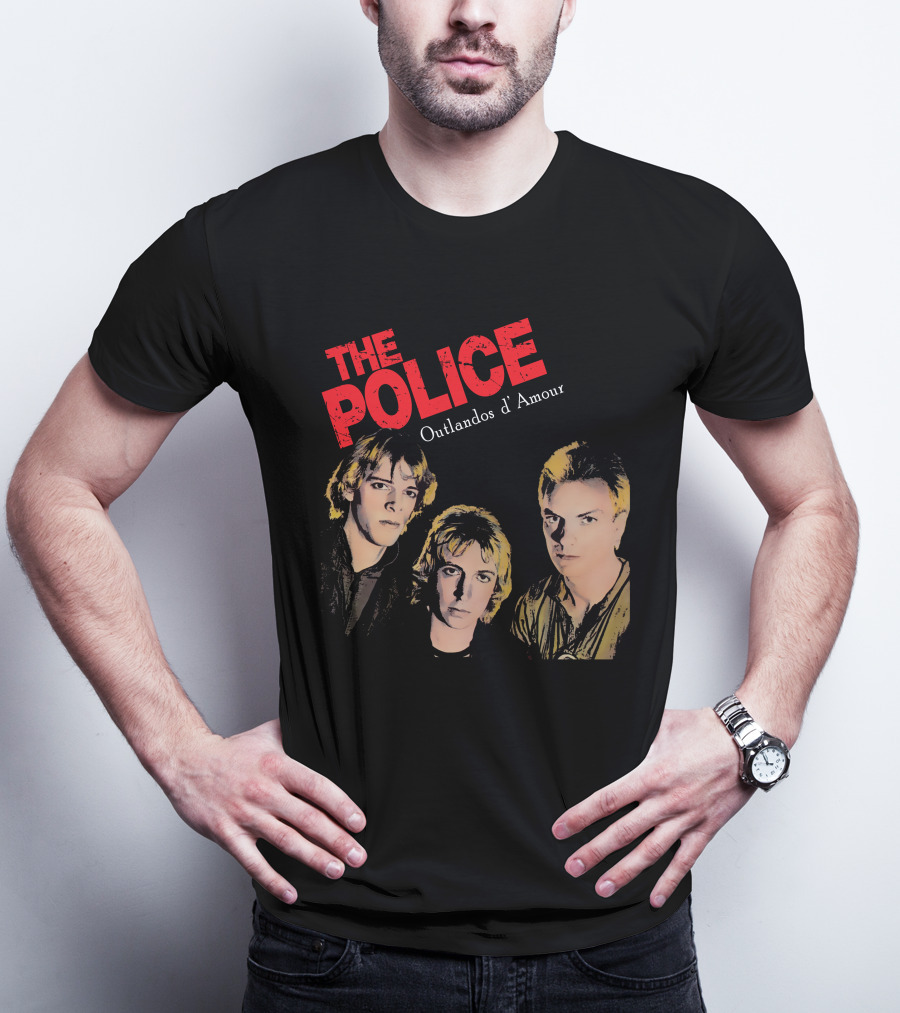 The Police Outlandos D'Amour Vintage Band T-Shirt