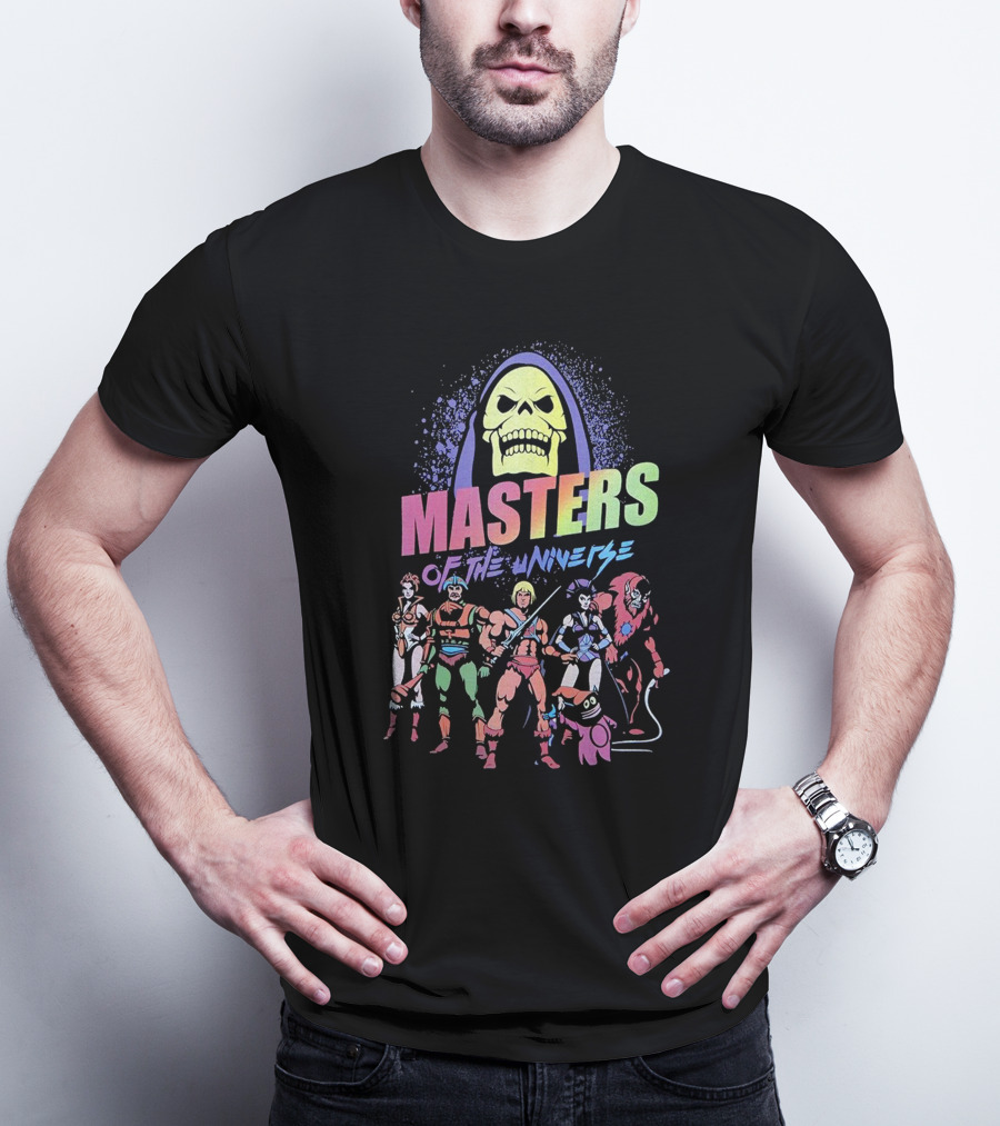Masters Of The Universe He-man And Characters Skeletor T-Shirt