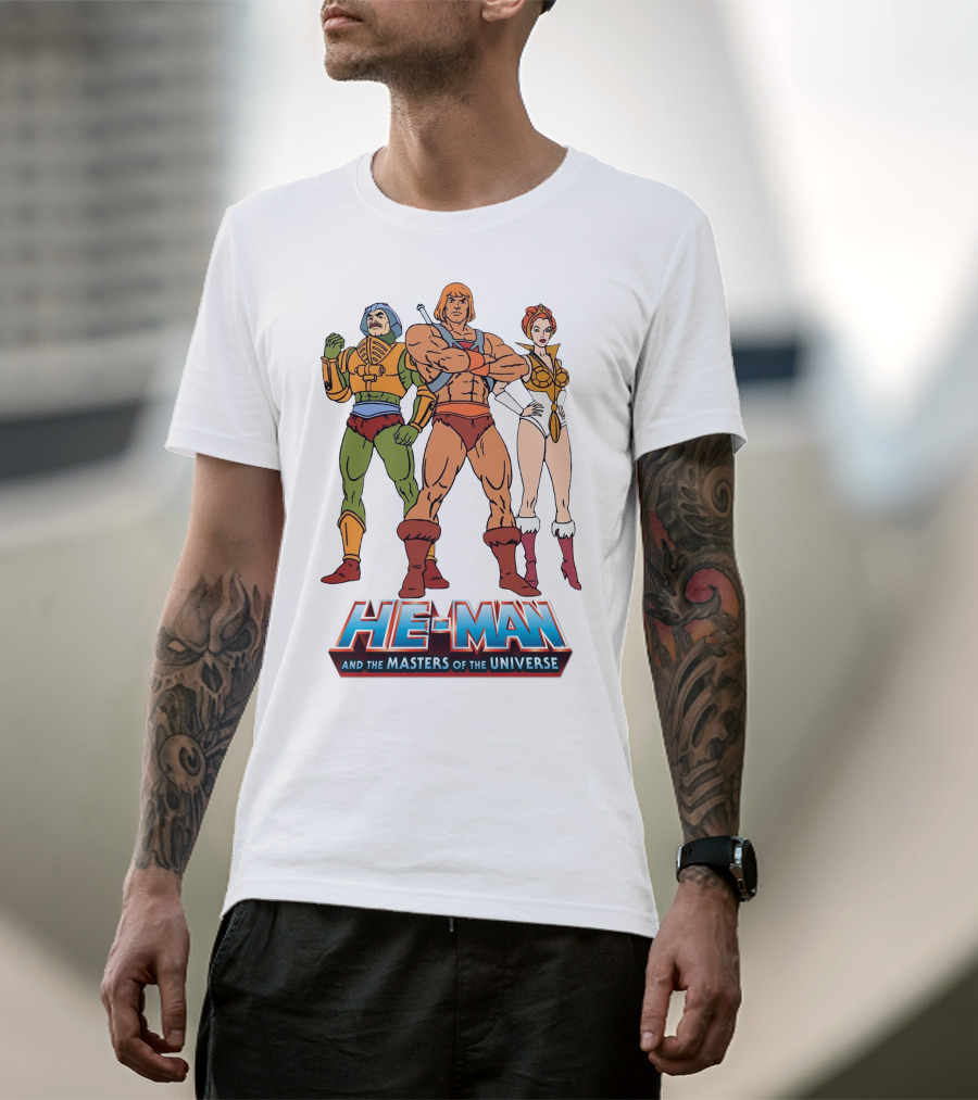 He-Man And The Masters Of The Universe Classic Trio T-Shirt
