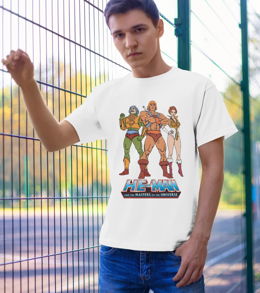 He-Man And The Masters Of The Universe Classic Trio T-Shirt