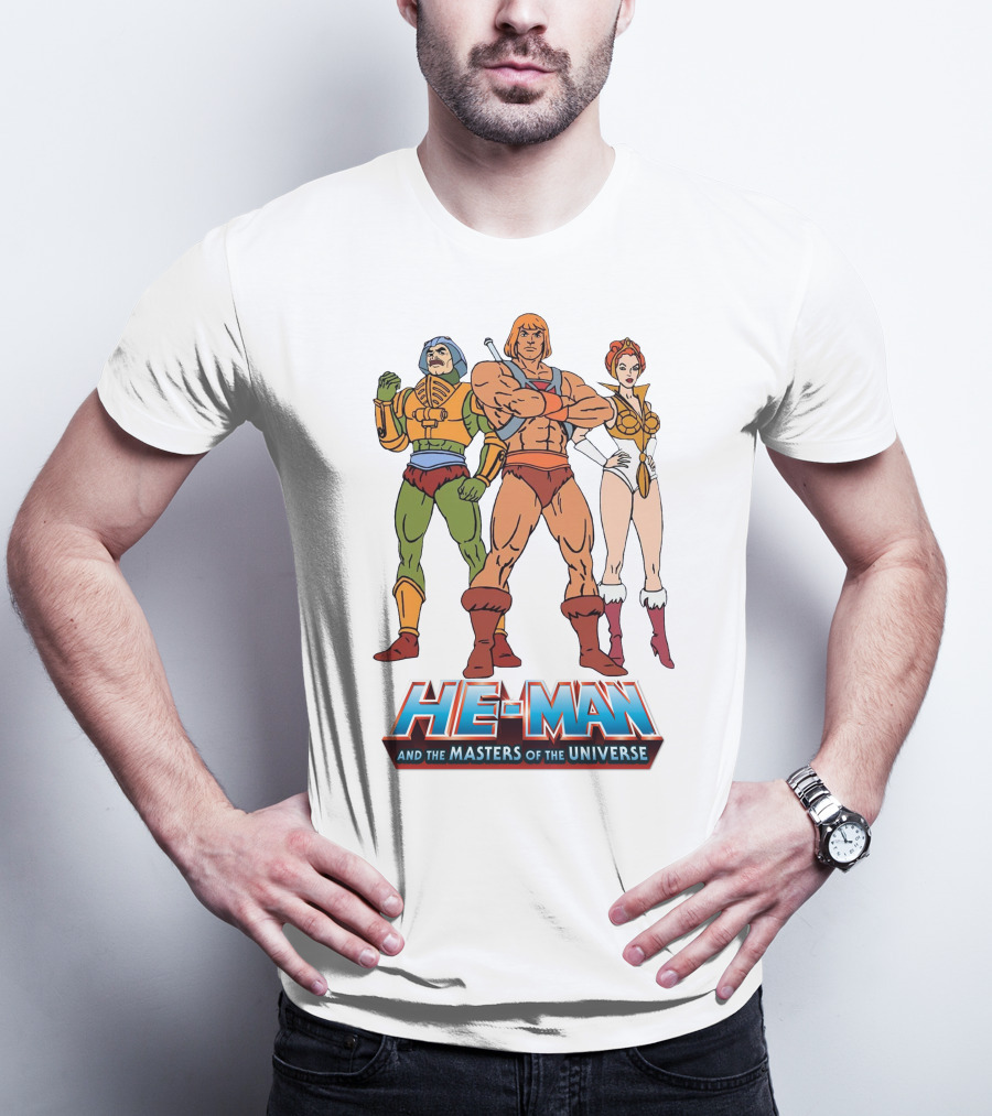 He-Man And The Masters Of The Universe Classic Trio T-Shirt