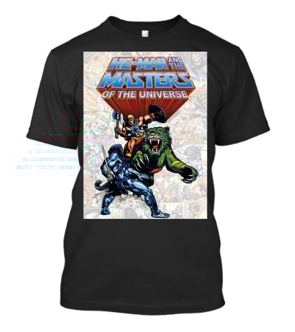 HE-MAN AND THE MASTERS OF THE UNIVERSE COMIC STYLE ACTION T-Shirt