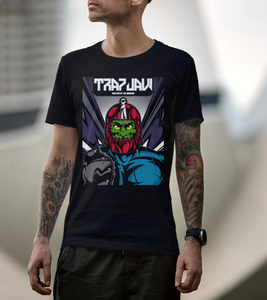 Trap Jaw Masters Of The Universe Vector T-Shirt