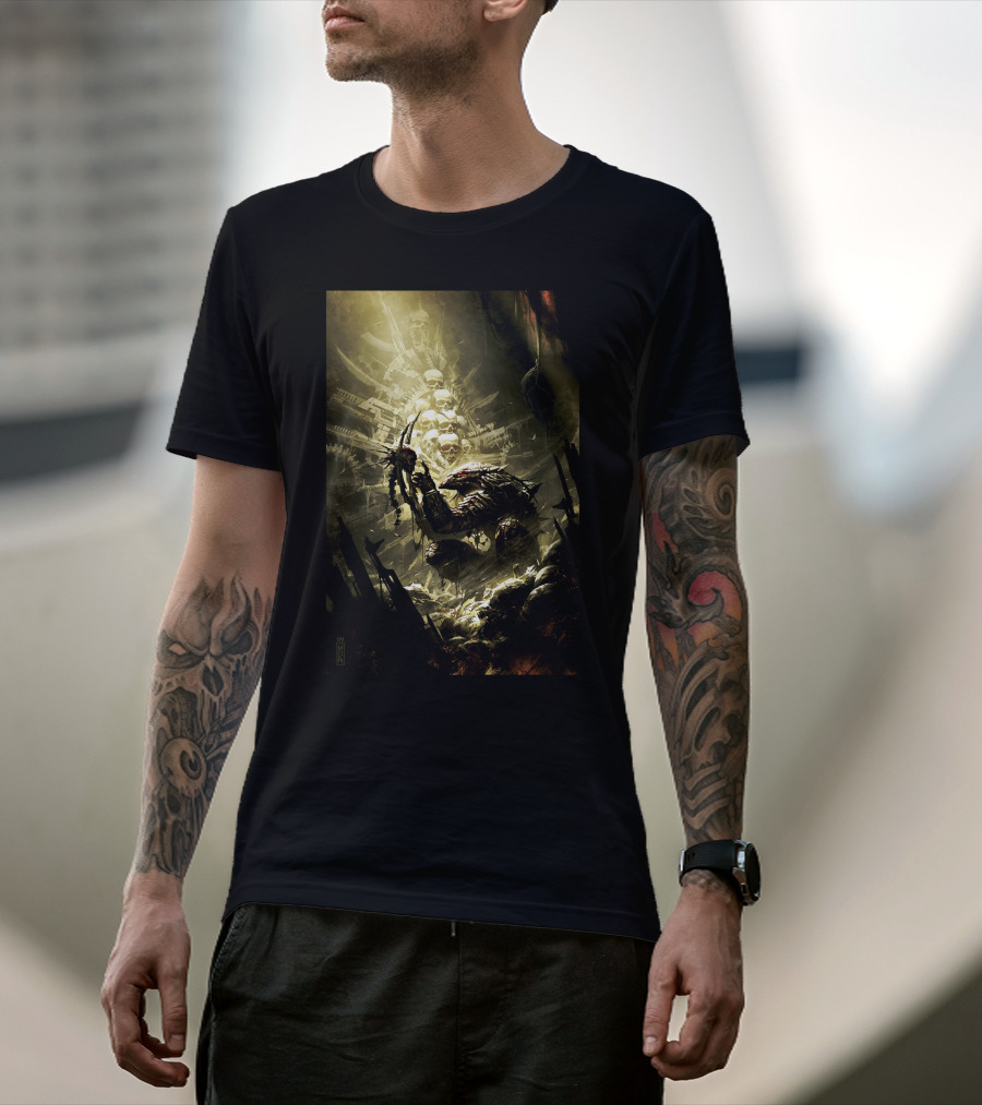 Predator Skull Throne Concept T-Shirt