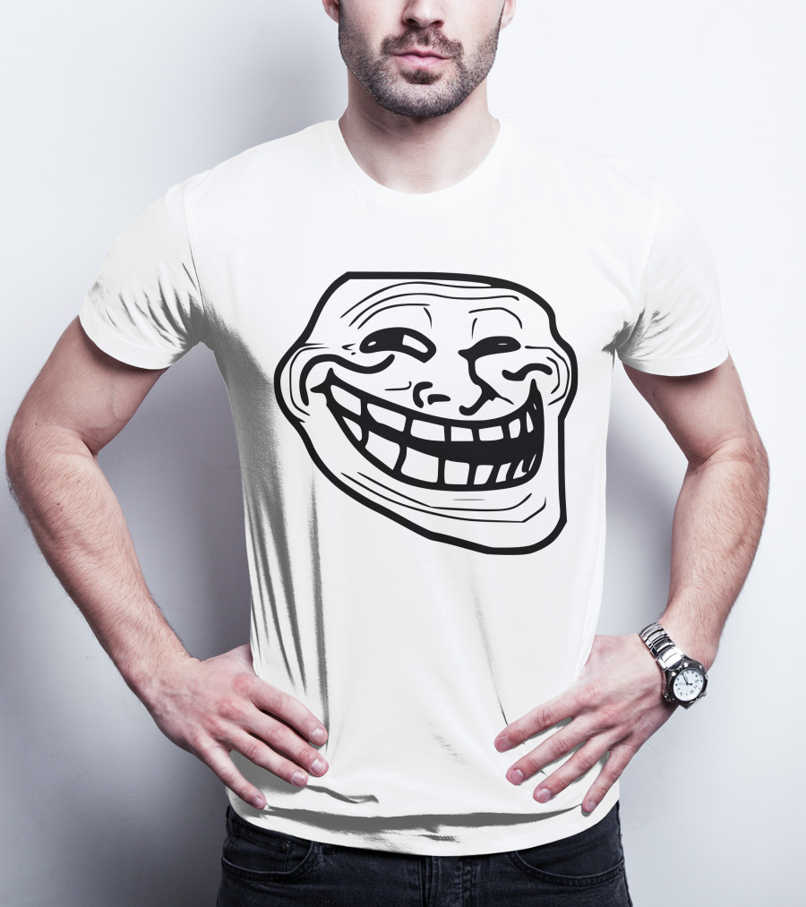 Ninja Troll Face Meme T-Shirt