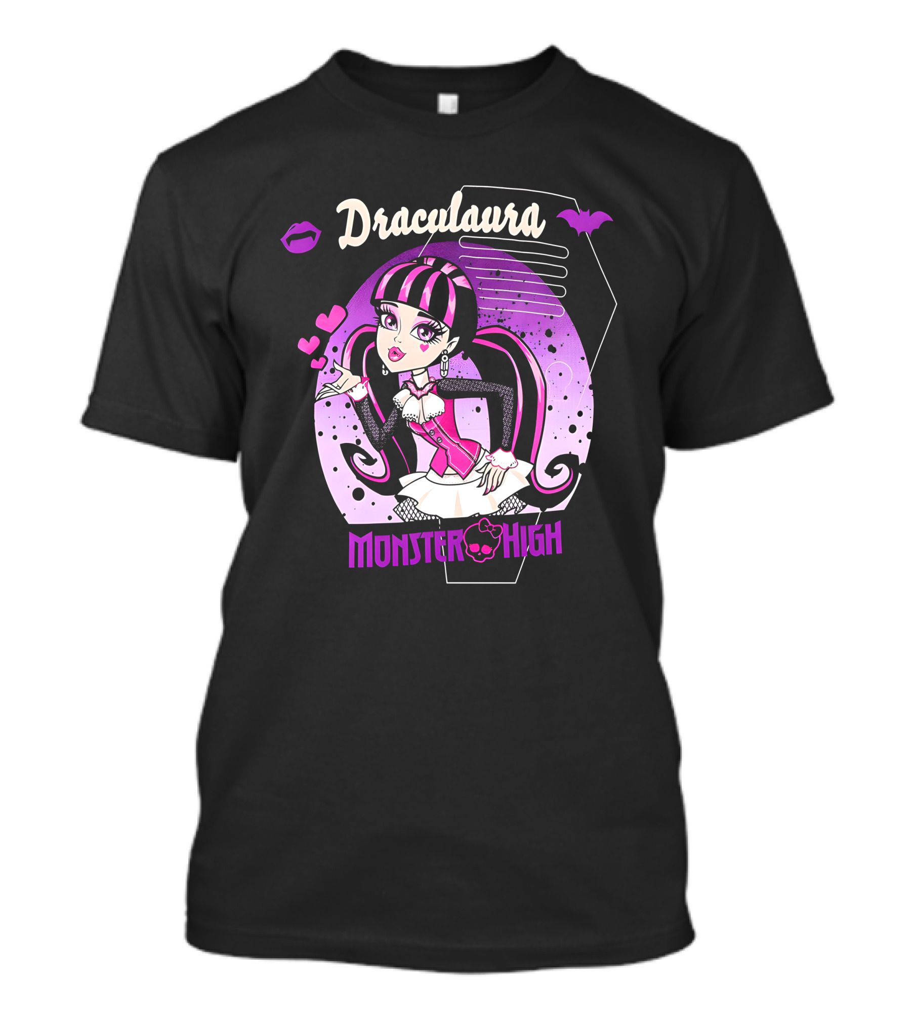 Draculaura Monster High Boyfriend Fit Girls T-Shirt